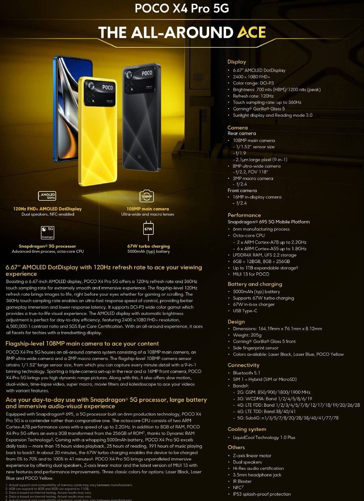 POCO X4 Pro 5G e POCO M4 Pro annuncaiti al MWC 2022